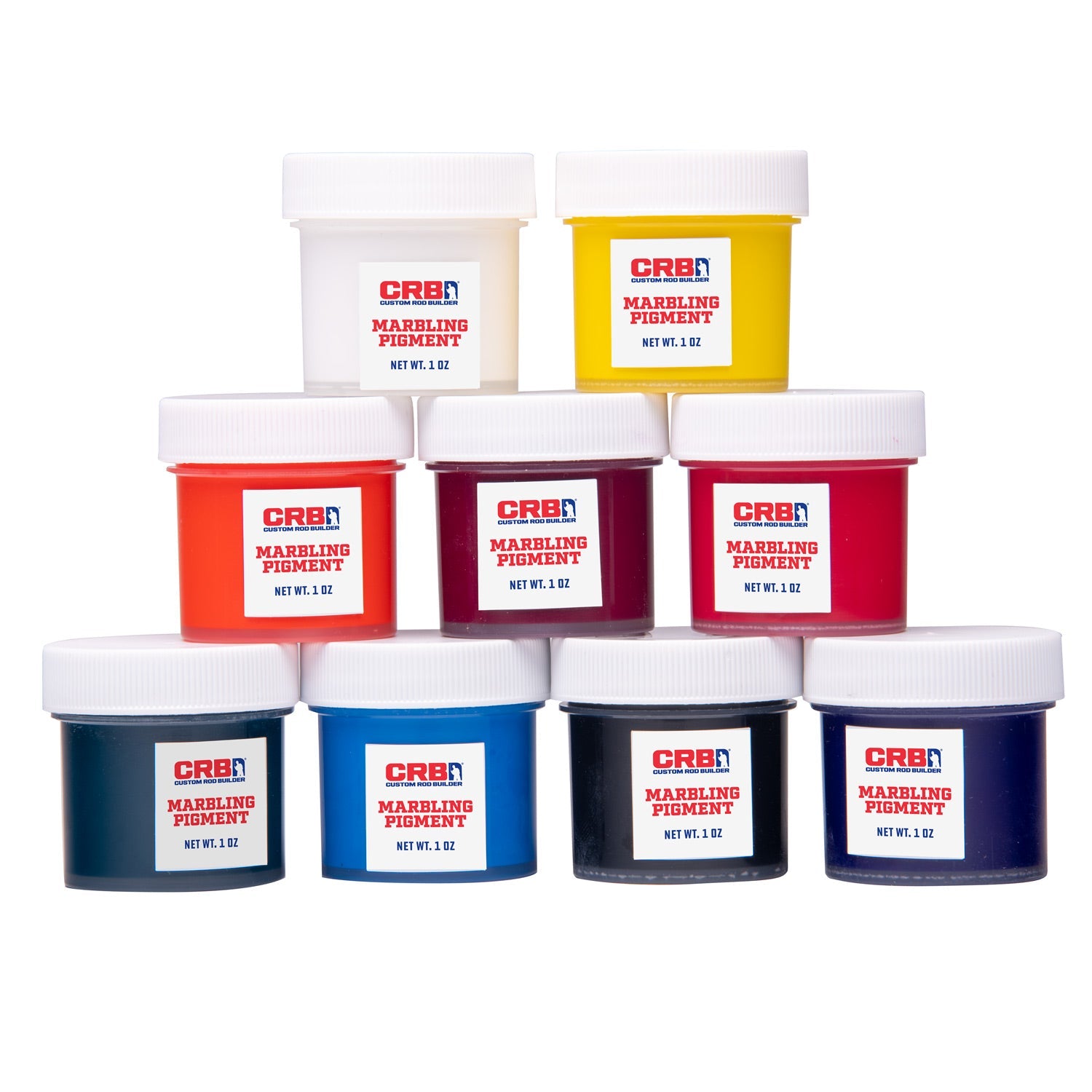 CRB Marbling Pigment Kit 2 (9 Colors) – HFF Custom Rods