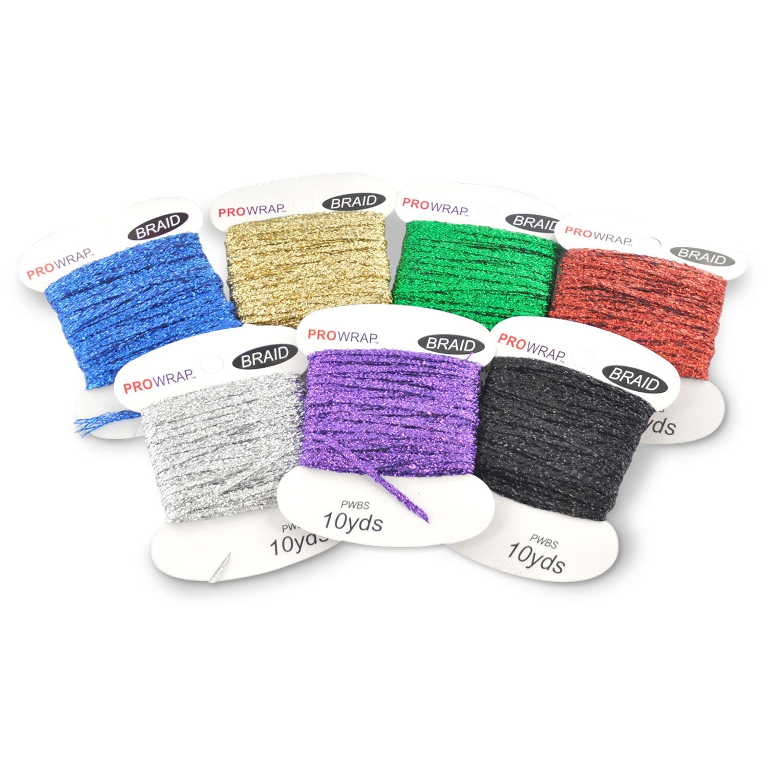 ProWrap™ Metallic Braid - 7pc Kit – HFF Custom Rods